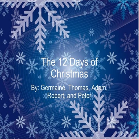 The 12 days_of_christmas | PPT