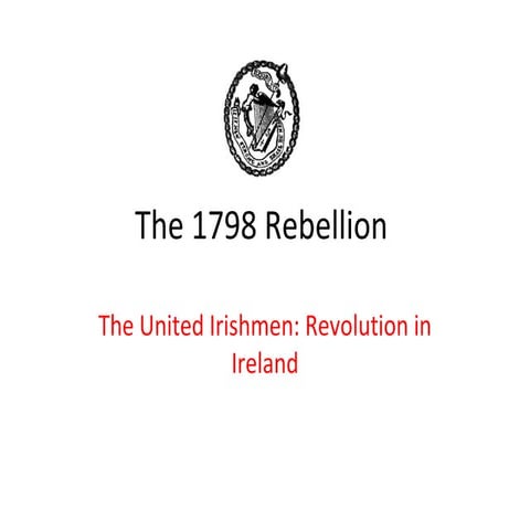 The 1798 rebellion | PPT