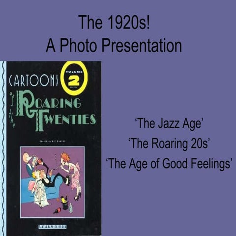 The 1920s and 30s | PPT