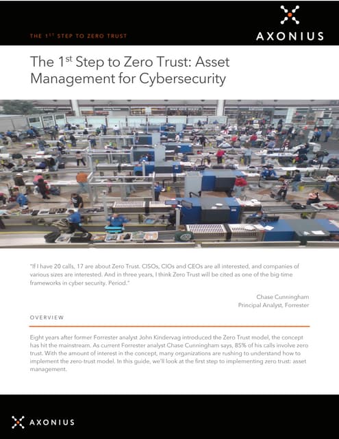 Asset management for cybersecurity | PDF
