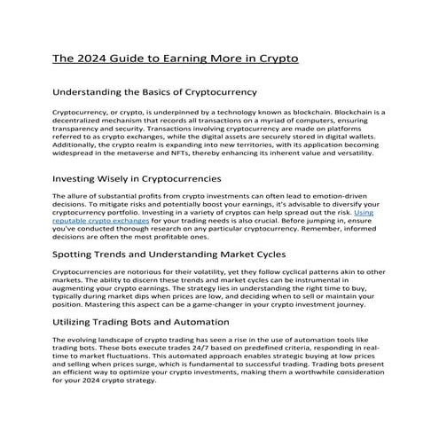 The 2024 Guide to Earning More in Crypto.pdf