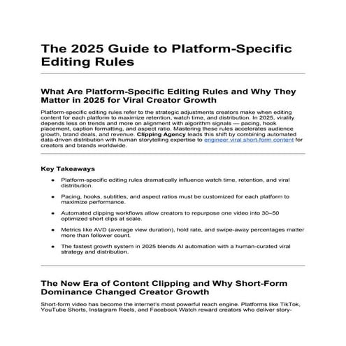 The 2025 Guide to Platform-Specific Editing Rules.docx