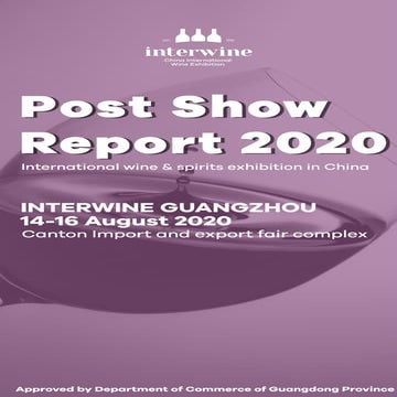 The 25th interwine post show report | PDF