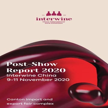 The 25th interwine post show report | PDF