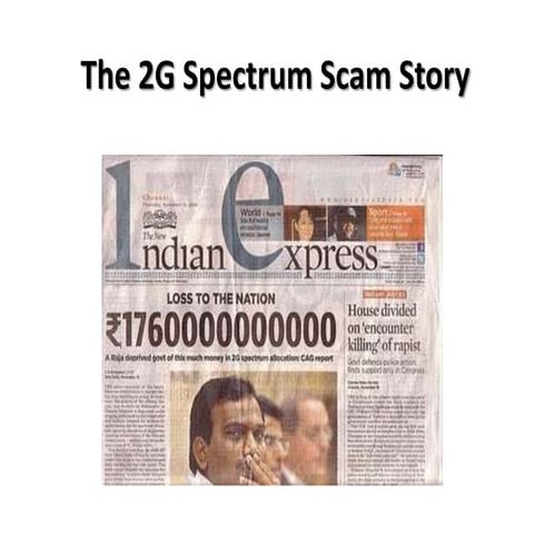 2g spectrum scam