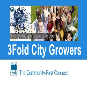 The 3 fold city gowers initiative | PPTX