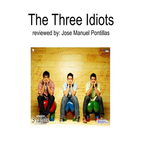 Movie Review : 3 Idiots | PDF