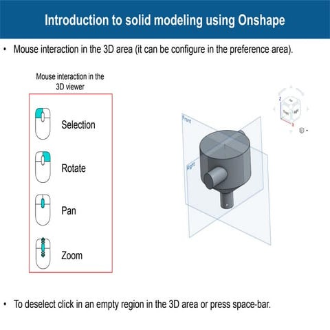 Theory of the standard of The 3rd Learning of Onshape | PPT