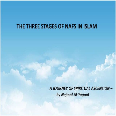 The 3 stages of nafs in islam | PPTX