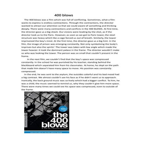 The 400 blows | PDF