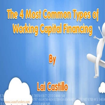 The 4 Most Common Types of Working Capital Financing | PPT