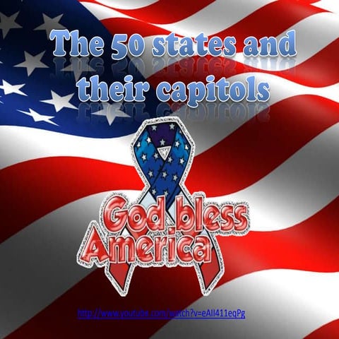 The 50 states and their capitols | PPTX