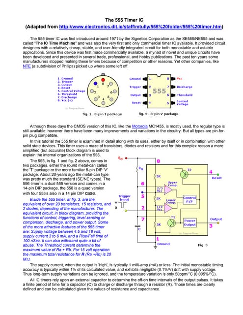 IC 555 timer and its applications | PPT