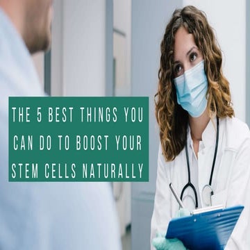 5 Ways To Support Stem Cell Health Naturally - Dr. David Greene R3 Stem ...