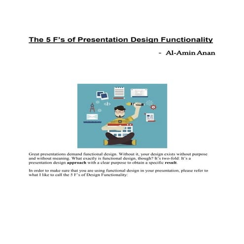 The 5 f's of Presentation | DOCX