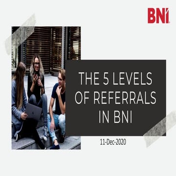 BNI Feature Presentation (10 minute presentation) | PPTX