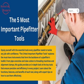 The 5 Most Important Pipefitter Tools.pdf