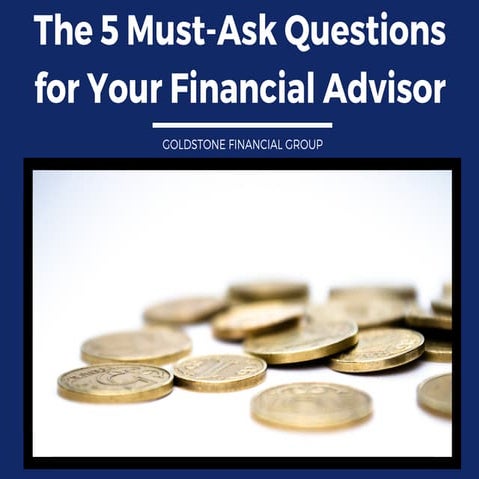 The 4 Must Ask Questions For Your Financial Advisor | PPT