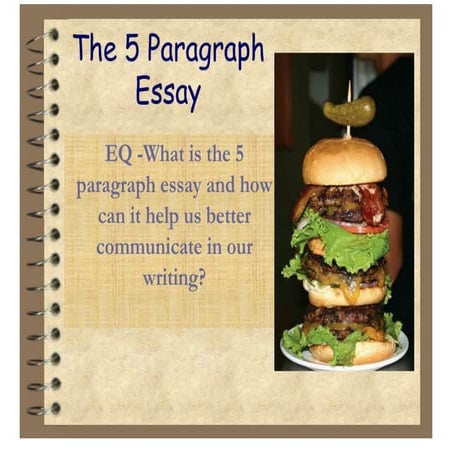 The 5 Paragraph Essay | PDF