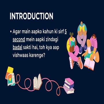 The 5 sec rule - Mel Robins (Hindi Summary) | PDF