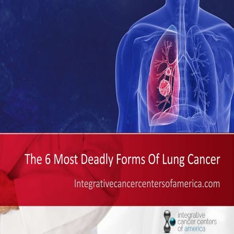 The 6 most deadly forms of lung cancer | PPTX | Cancer | Diseases and ...