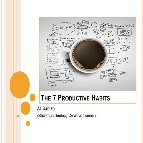 The 7 productive Habits | PPTX