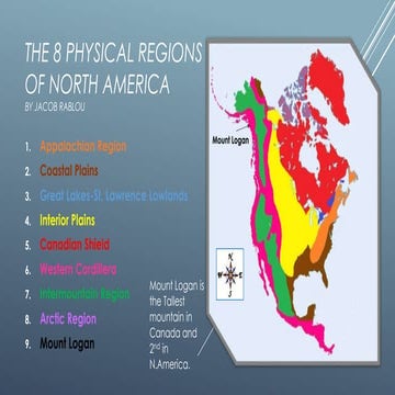 8 Geographic Regions Of The United States
