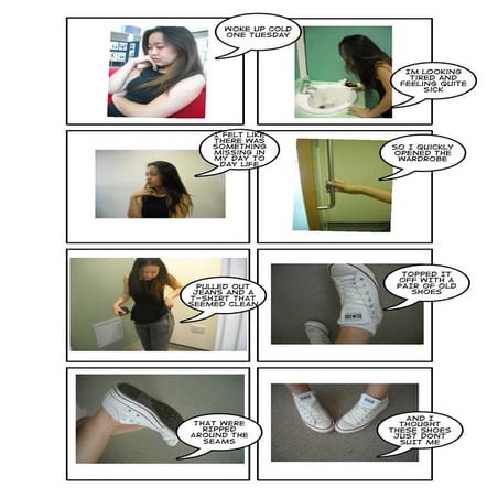 Shoes - storyboard | PDF