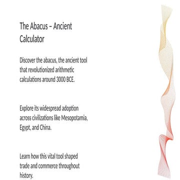 The Abacus - The Ancient Calculator.pptx