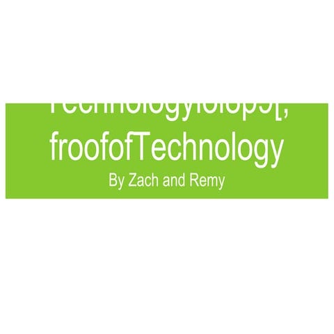 Abcs of technology | PPTX