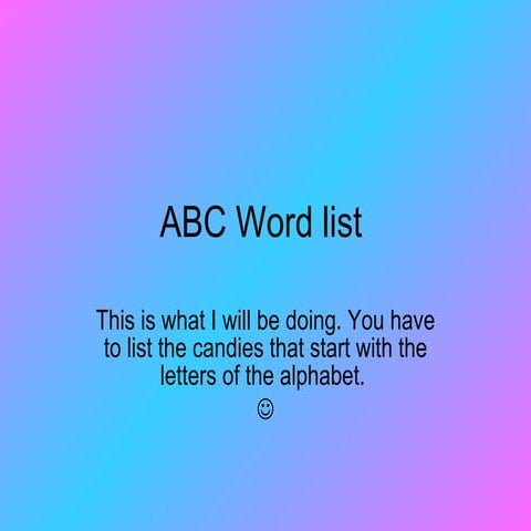 My abc book | PPT | Desserts and Baking | Food & Drink