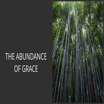THE ABUNDANCE OF GRACE (discipleship group material).pptx
