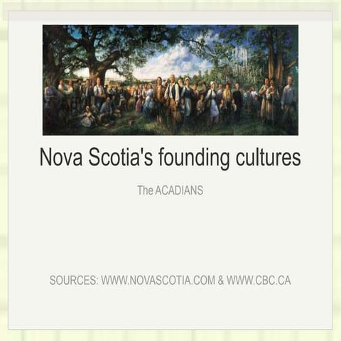 The Acadians | PPTX