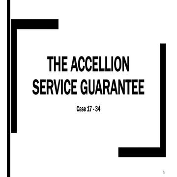 The Accellion Service Guarantee Case study V2 | PPTX