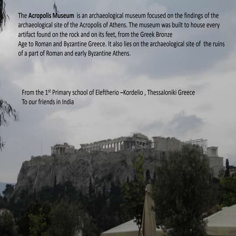 The acropolis museum | PPTX