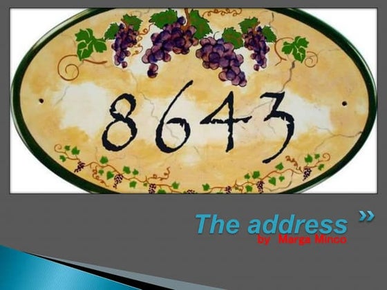 The Address | Summary | Marga Minco | Snapshot | Class 11 CBSE | PDF