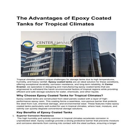 The Advantages of Epoxy Coated Tanks for Tropical Climates.docx