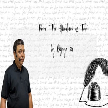 The adventure of Toto, BY BIJAYA KUMAR DASH | PDF