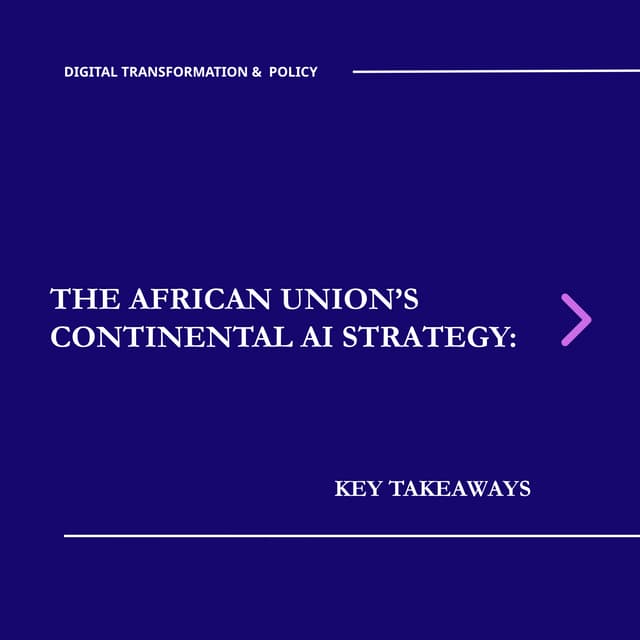 The African Union's Continental AI Strategy.pptx