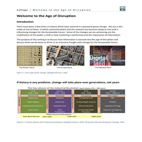 The age of disruption | PDF