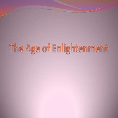 The Age of Enlightenment | PPT