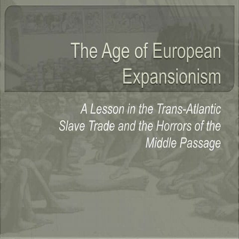 God, Gold & Glory: European Exploration & Expansion | PPTX