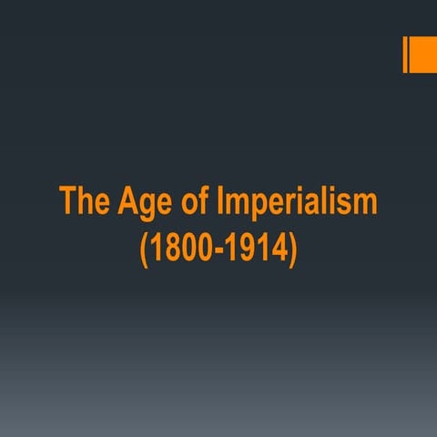 Age of Imperialism - Mayer's World History | PPTX