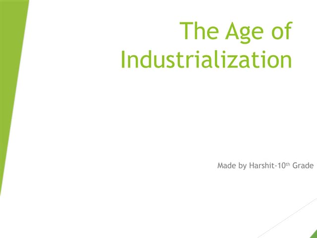age of industrialisation | PPS | Needlework | Arts and Crafts