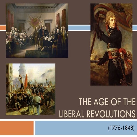 The Age Of The Political Revolutions | PPT | Civic affairs | Politics