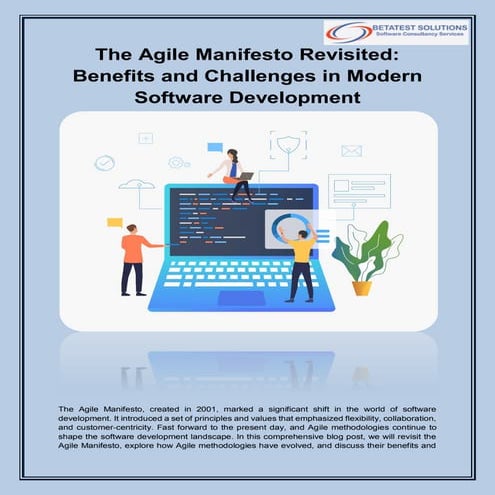 The Agile Manifesto Revisited: Benefits and Challenges in Modern Software Development | PDF