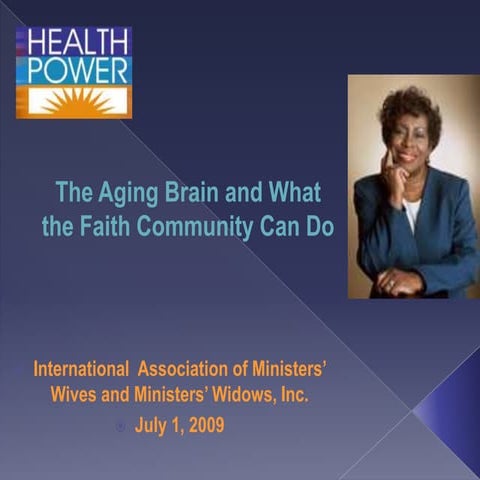 The aging brain | PPTX