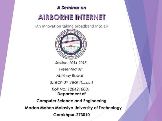 Airborne internet | DOC | Internet | Computing