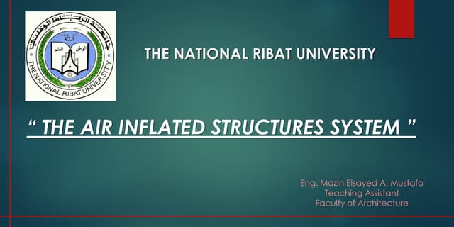 The air inflated structures system | PDF The air inflated structures system | PDF