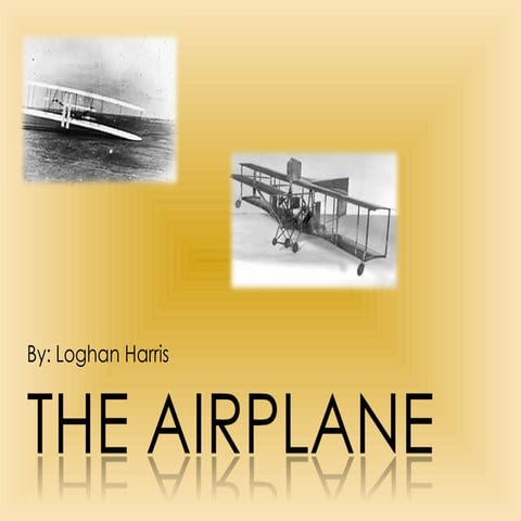 The airplane | PPT | Air Travel | Travel Type